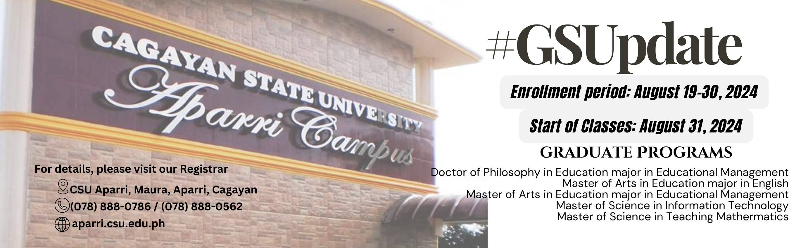 Cagayan State University | Official Website